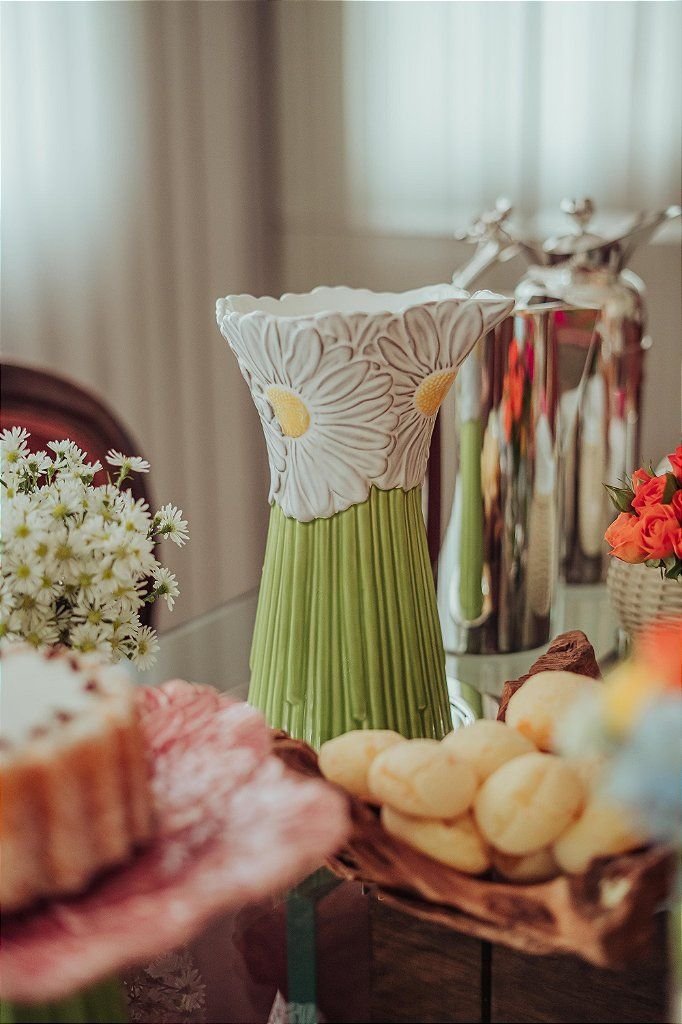 Jarra Margarida Maria Flor Bordallo Pinheiro